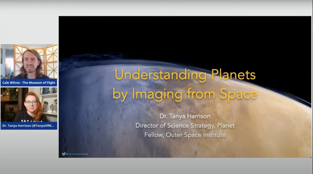 Understanding Planets by Imaging from Space (The Museum of Flight) - Dr ...
